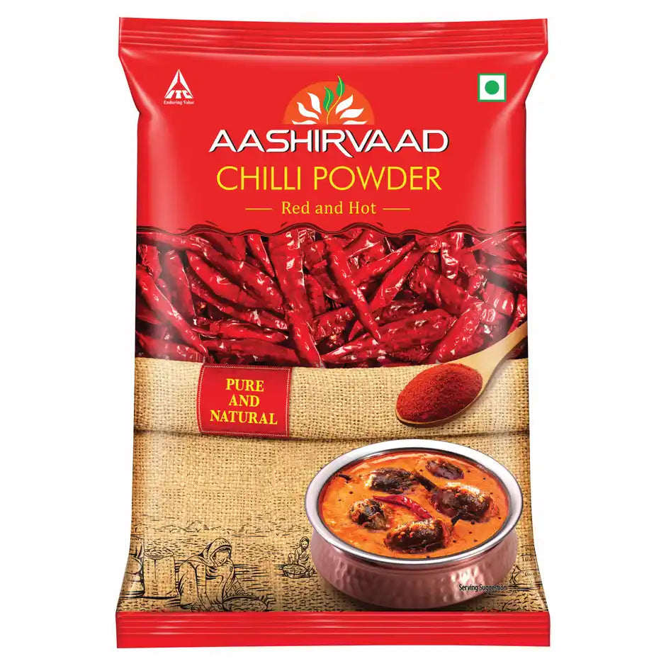 Aashirvaad Red Chilli Powder – 17Mins